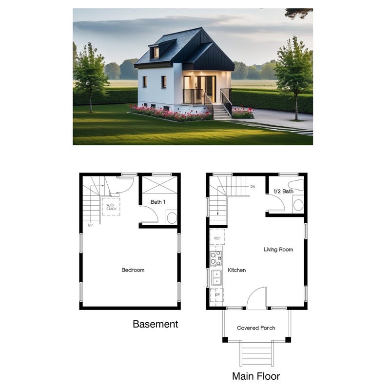 Tiny House Basement - Etsy UK