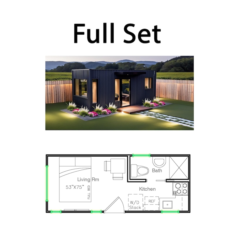 Studio Adu Home Plans - Etsy