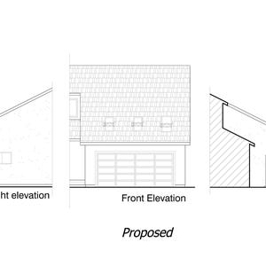 Studio W/ 1 Bath (420sf)garage Conversion to JADU or ADU Floor Plan for ...