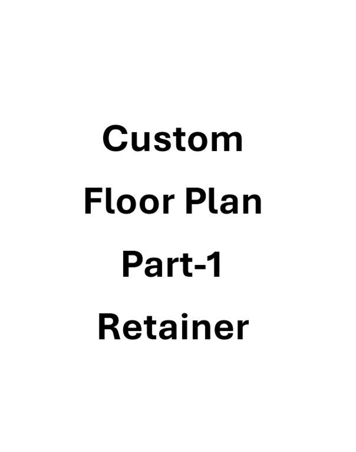 Custom Floor Plan-part 1 - Etsy