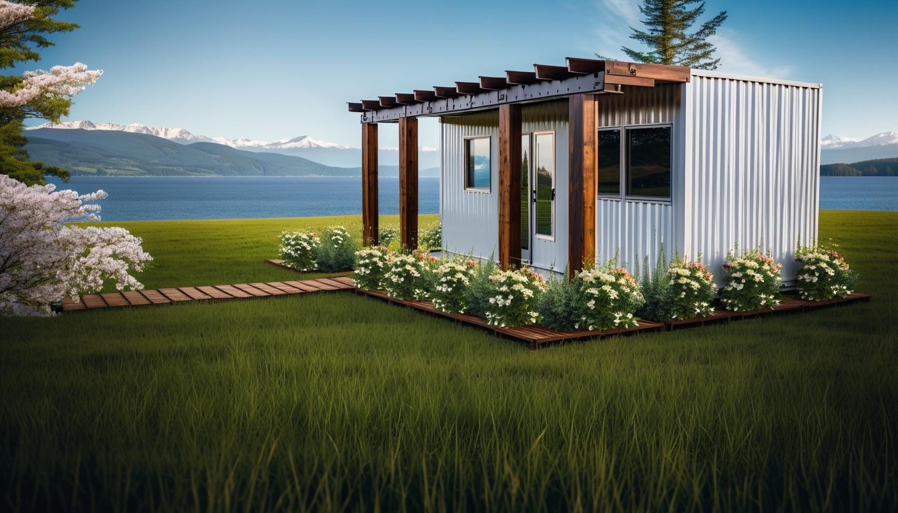 Shipping Container Floor Plan Studio W/ 1 Bath 160SF Floor Plan ADU ...