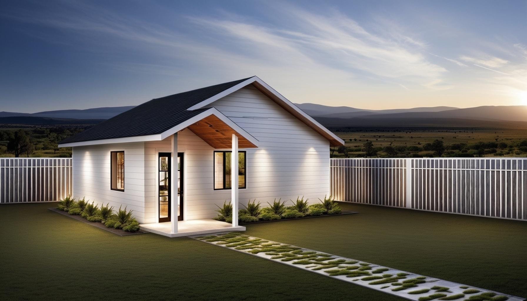 Cozy ADU House Design | Small Footprint 1BD 1BA Plan (548SF) | Instant ...