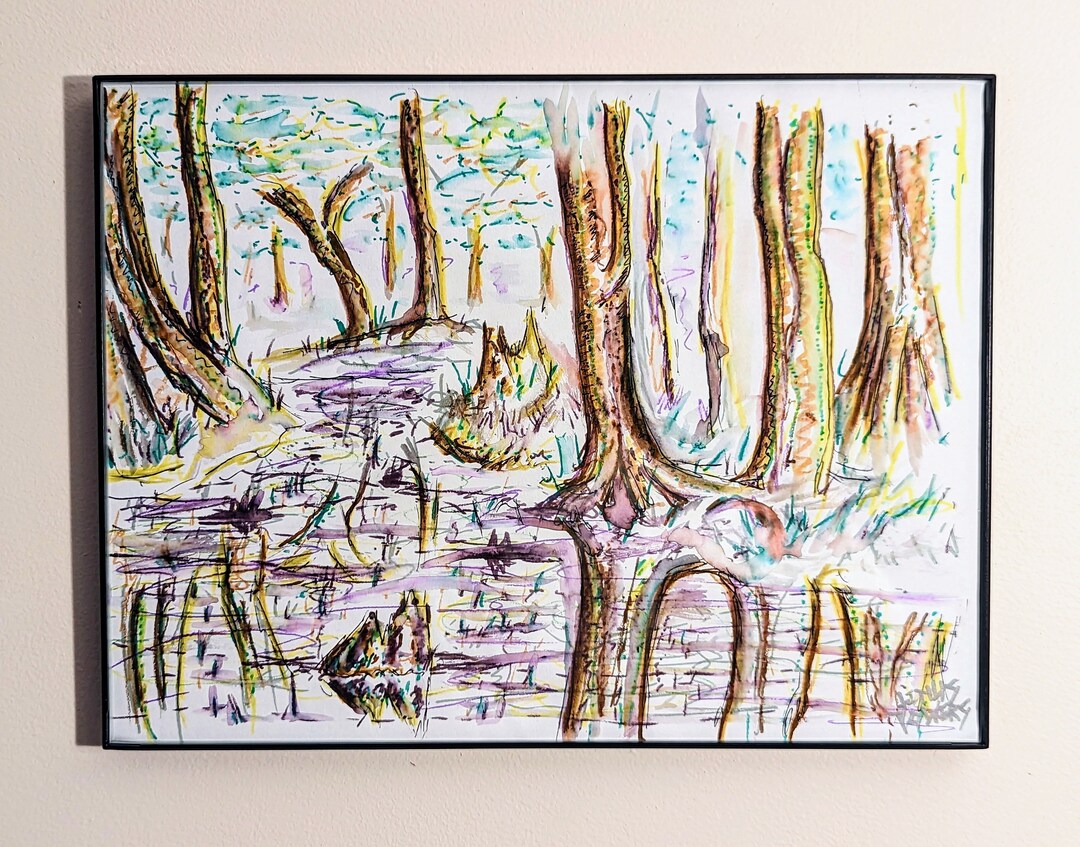 A Swamp Aug '22 by Linus Powers - Etsy