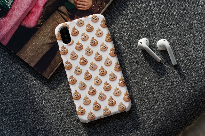 Digital Poop Emoji Art: High-resolution Seamless Download for Prints ...