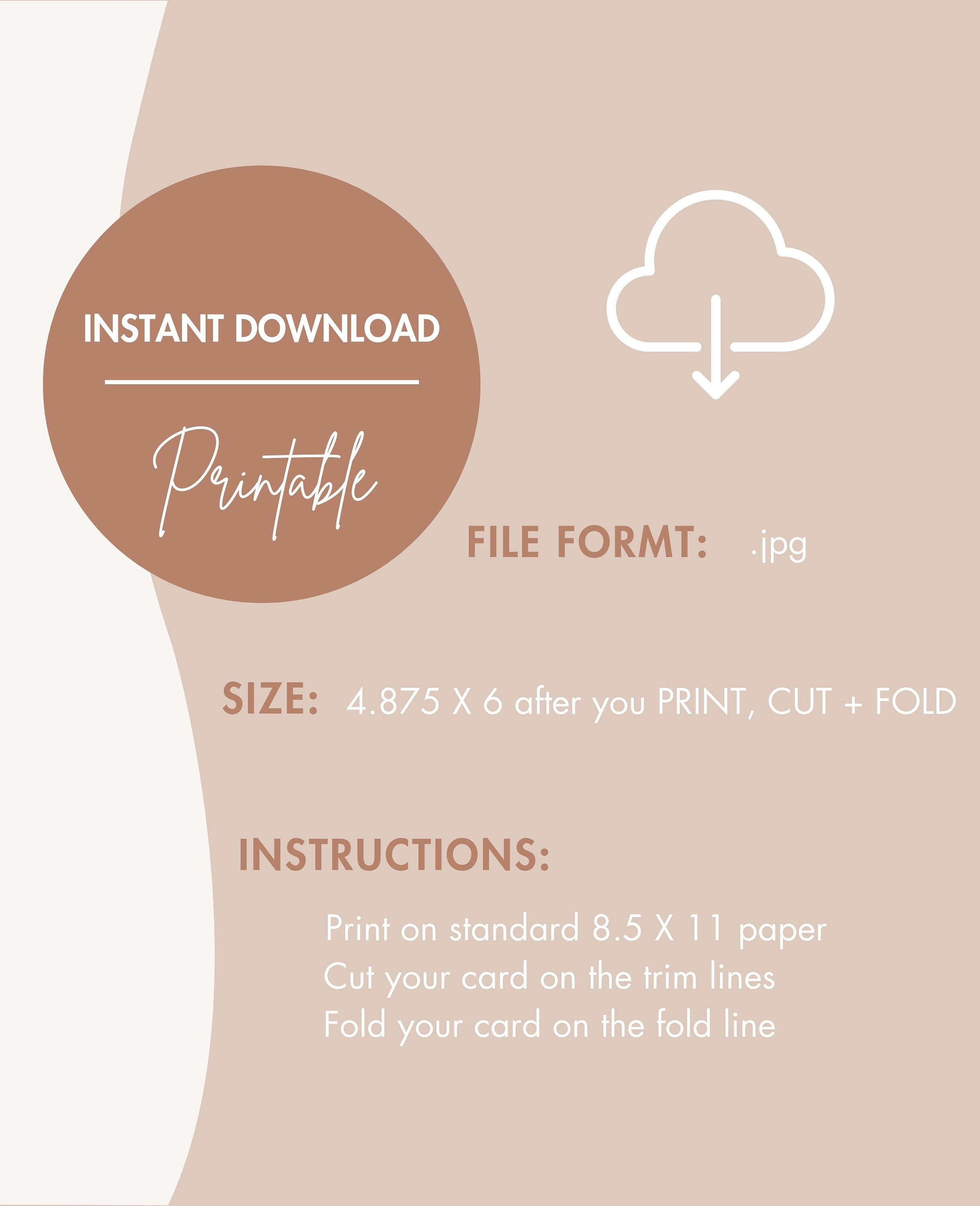 Apple Teacher Thank You Printable Card for Download - Etsy