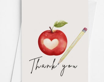 Thank You for Helping Me Grow Printable Card for Download - Etsy