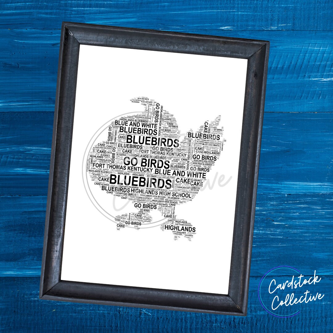 DIGITAL DOWNLOAD Personalized Word Art, Shaped Word Art, Made to Order ...