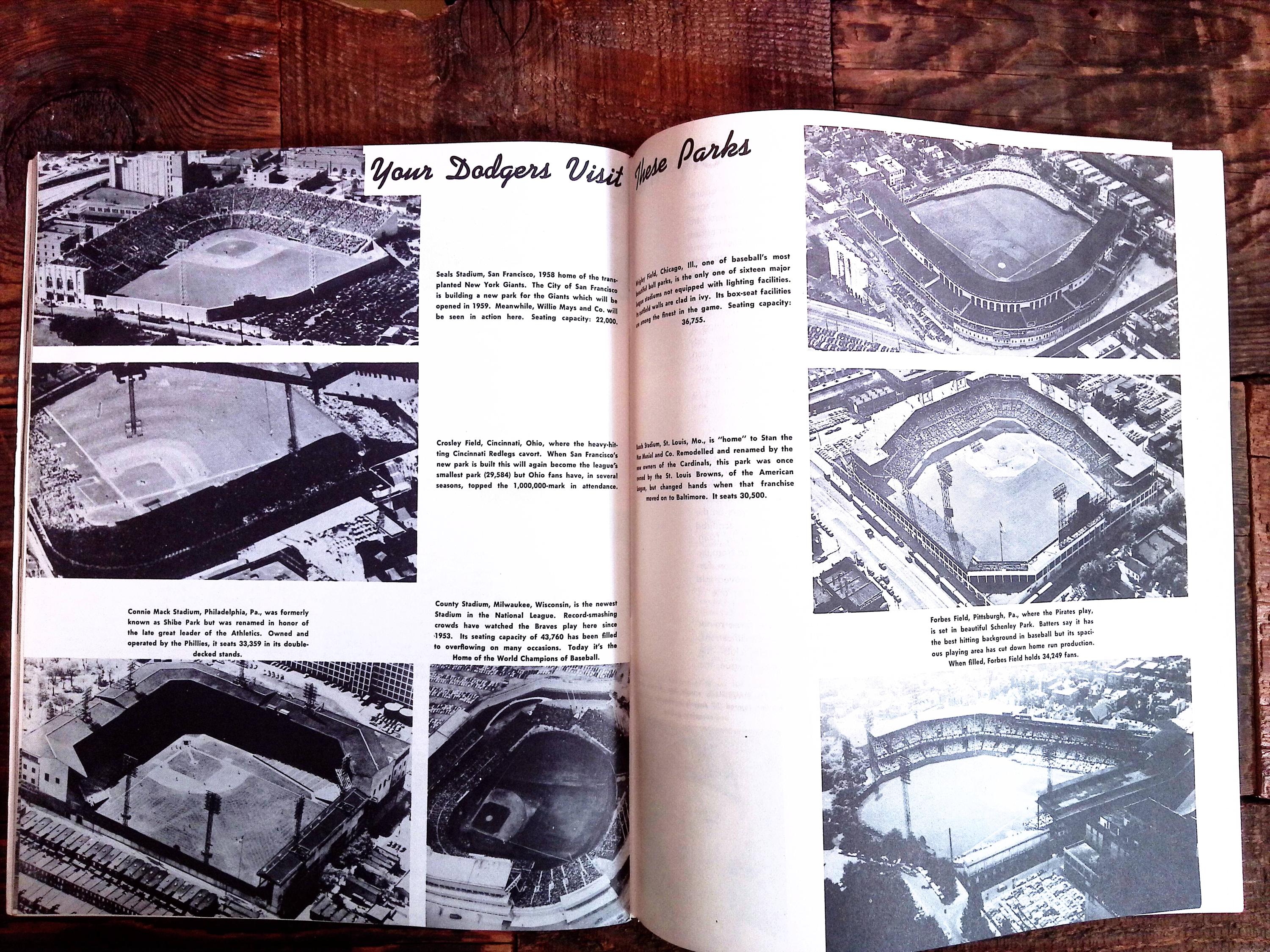Los Angeles Dodgers 1958 Yearbook - Etsy