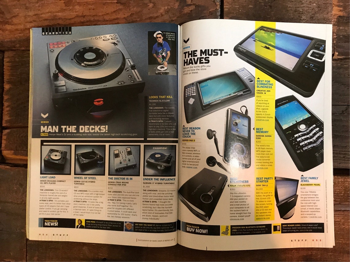 Stuff Magazine - January 2007 - Victoria Pratt - Etsy