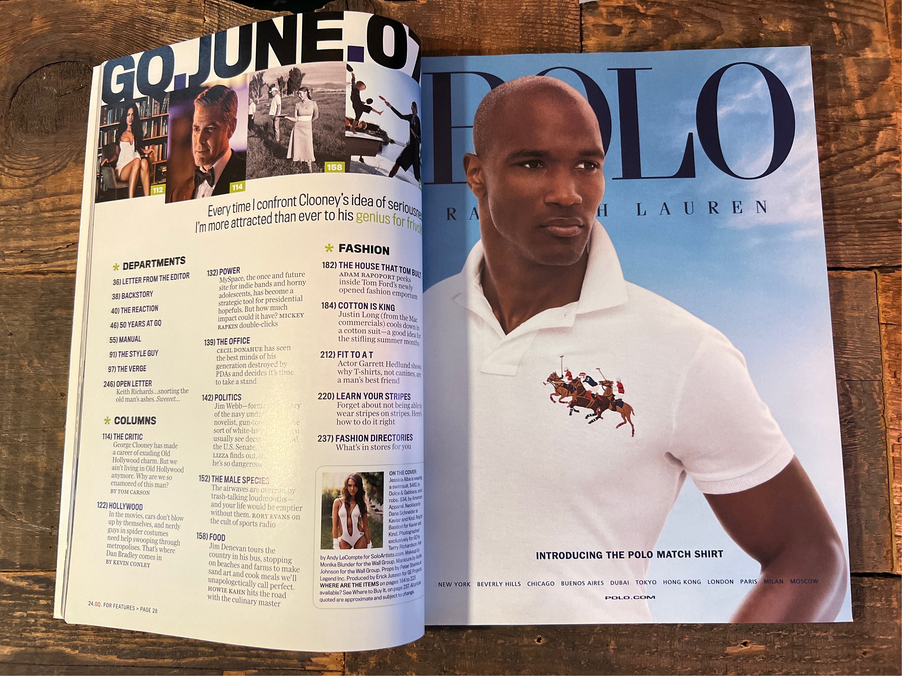 GQ Magazine June 2007 Jessica Alba - Etsy