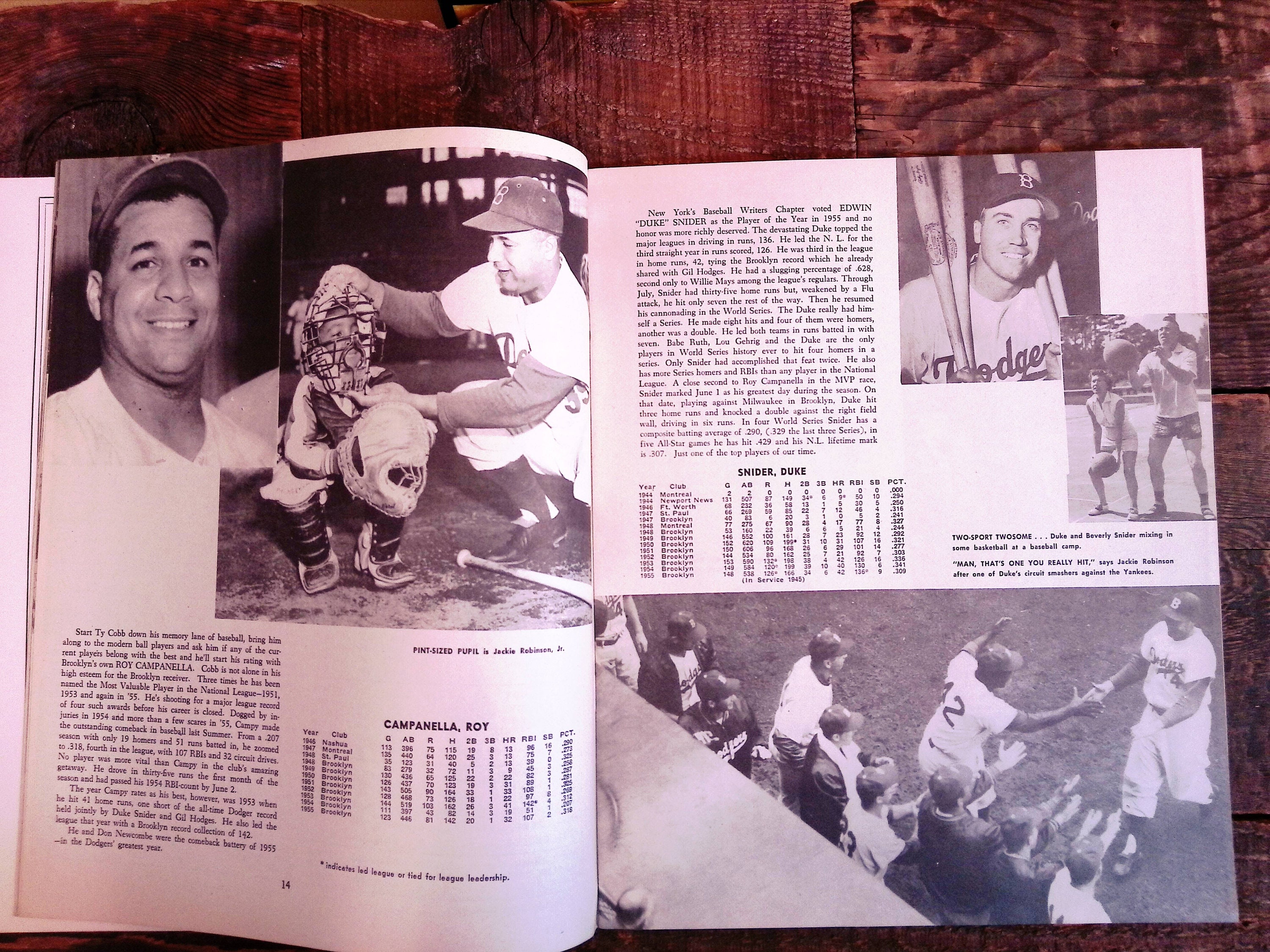 Brooklyn Dodgers 1956 Yearbook - Etsy