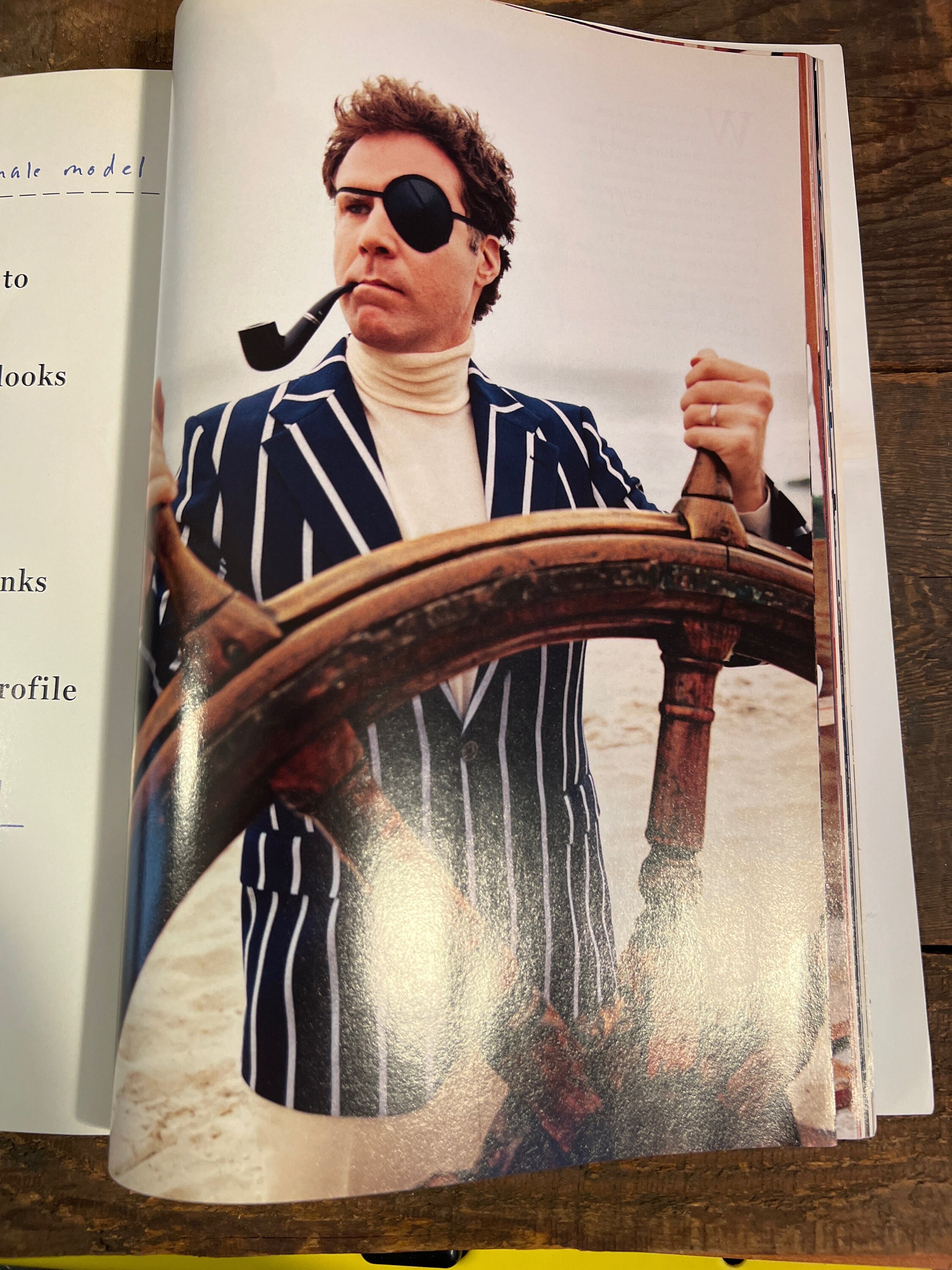 GQ Magazine - July 2005 - Will Ferrell - Etsy