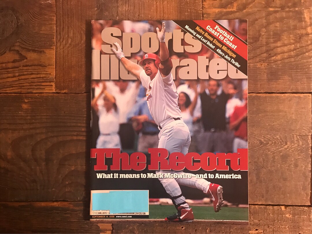 Sports Illustrated - September 14, 1998 - the Record - Mark Mcgwire - Etsy