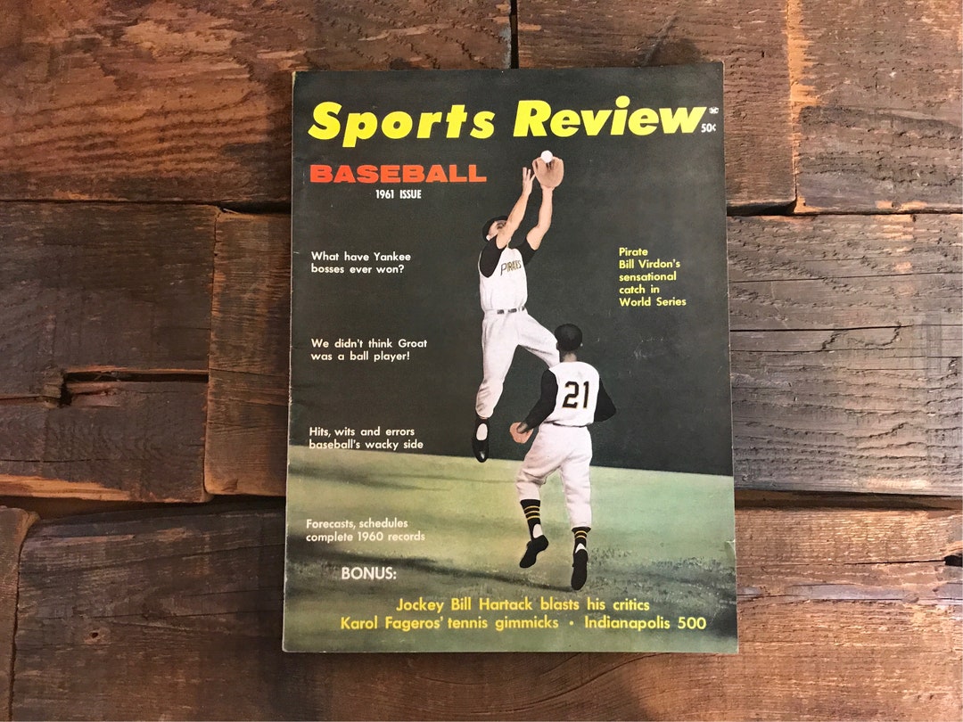 Sports Review Magazine - Baseball 1961 Issue - Etsy