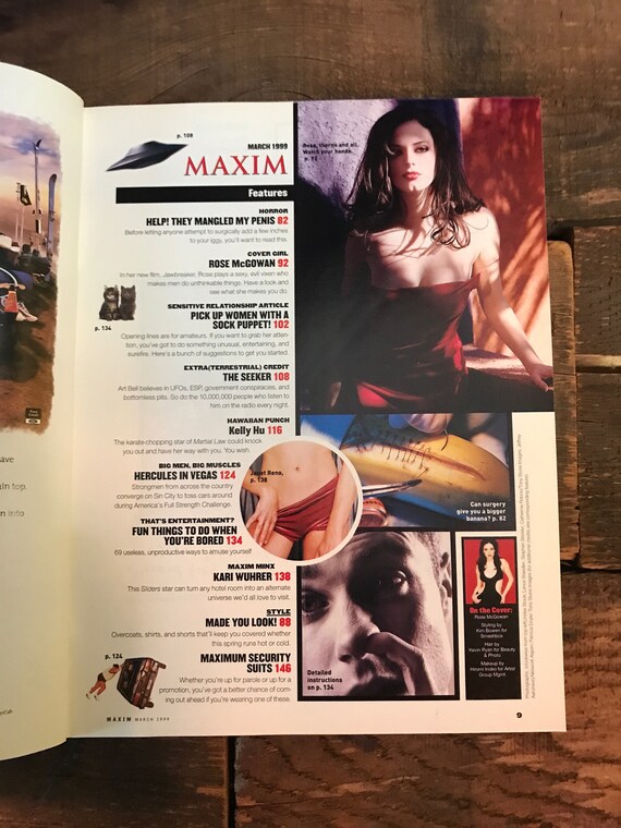 Portada De Maxim Rose De Abril