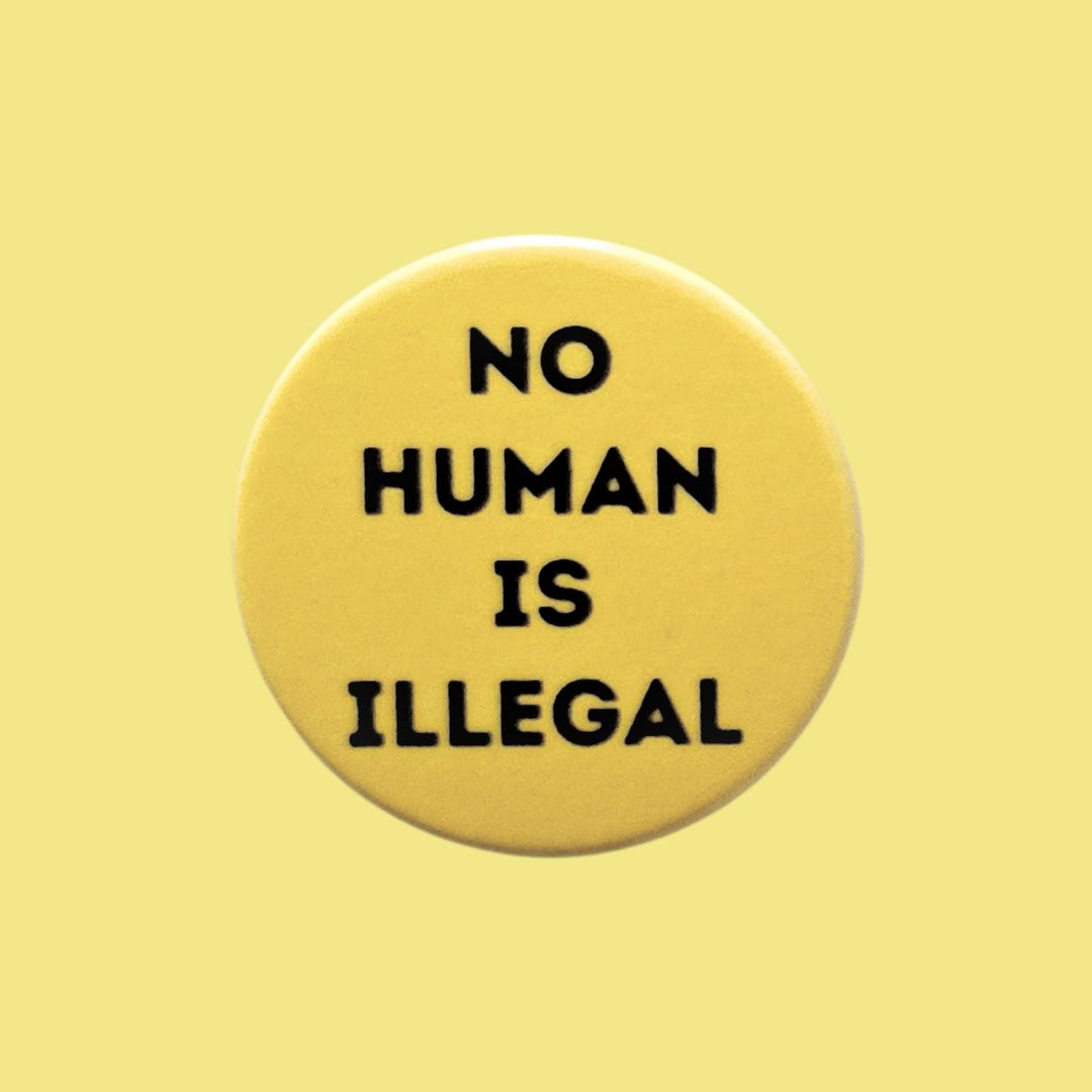 Human Rights Pin Badges: Handmade Metal Statement Badges - Etsy