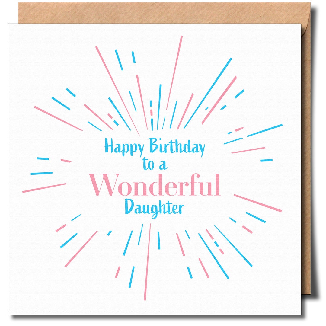 Happy Birthday to a Wonderful Daughter Transgender Lgbtq Birthday ...