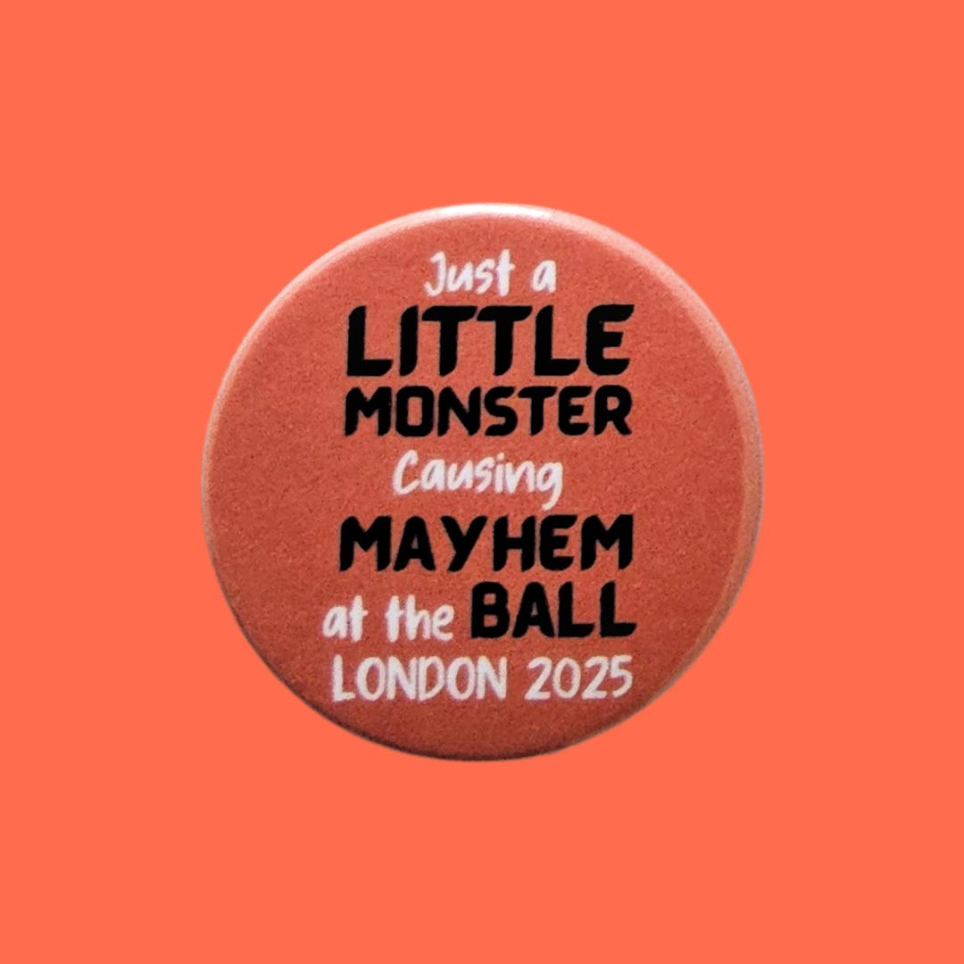 Handmade Lady Gaga Badges: Just a Little Monster London 2025 - Etsy