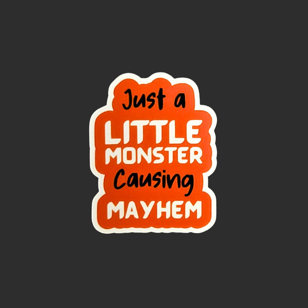 Lady Gaga Causing Mayhem Vinyl Sticker - Handmade UK - Etsy