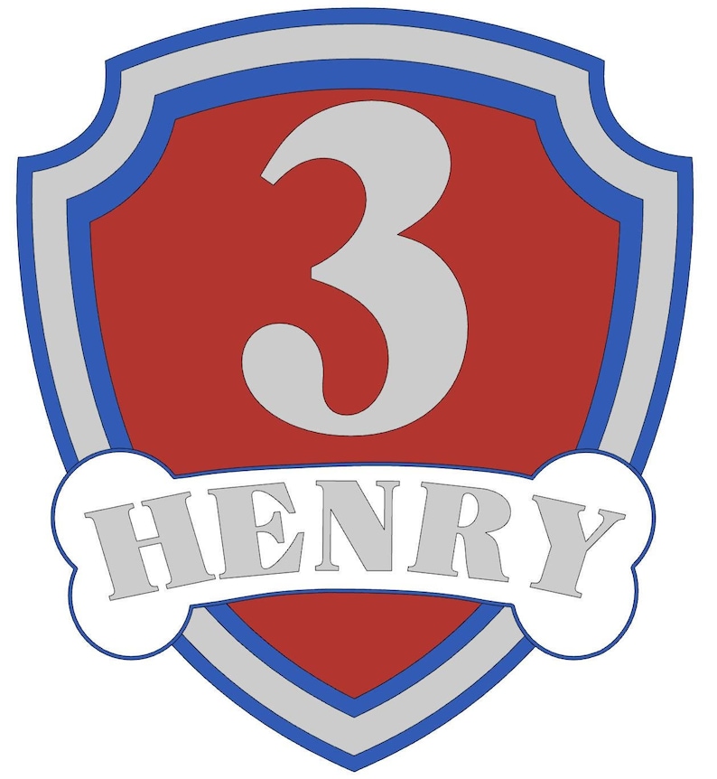 Custom Paw Patrol Cake Topper - Etsy