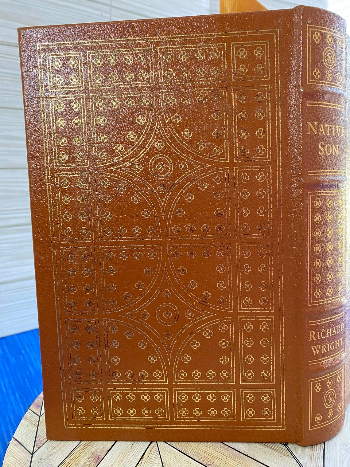 Book Art Sculpture-native Son wright, Richard Reingold, Alan illust. - Etsy