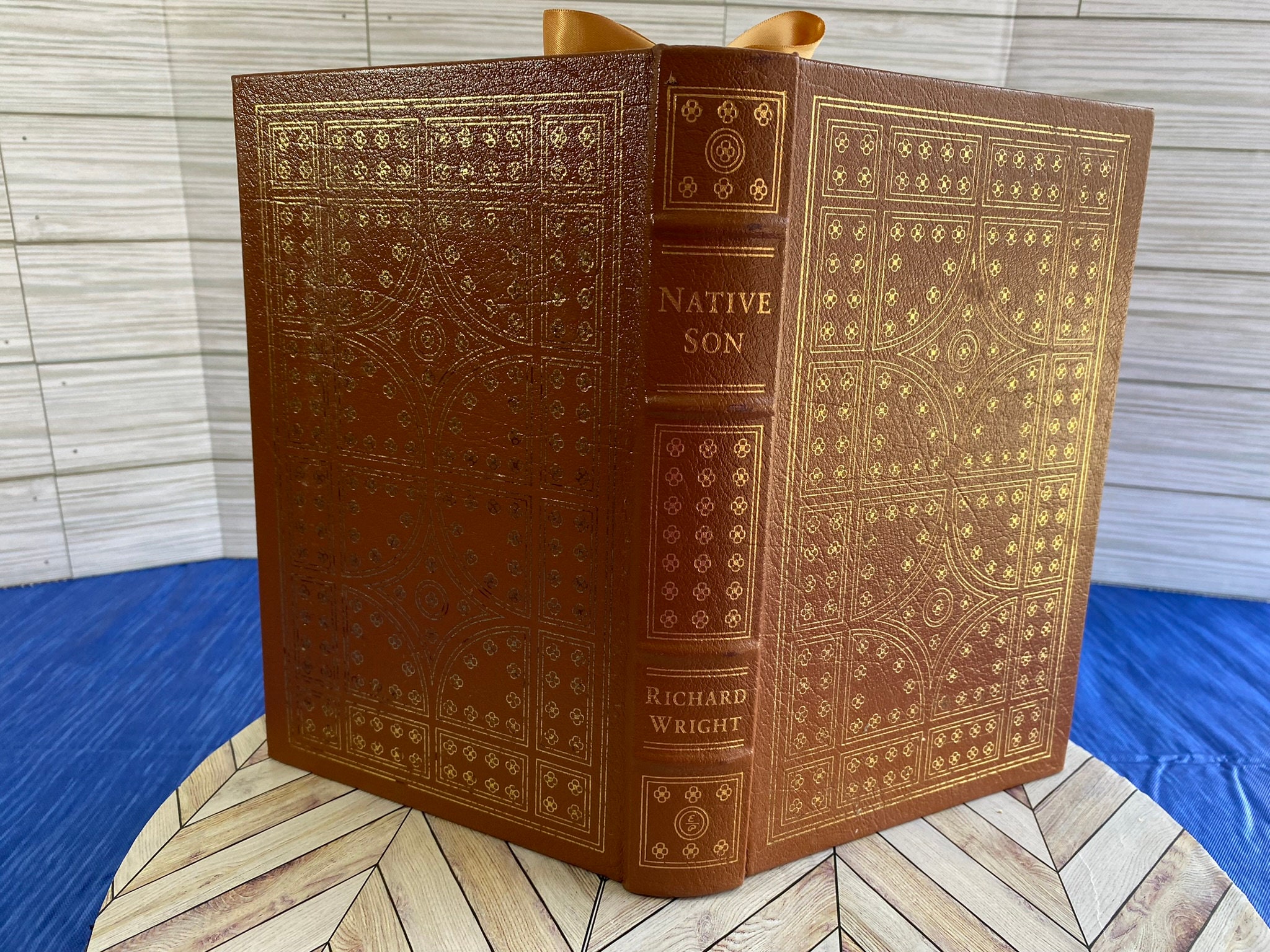 Book Art Sculpture-native Son wright, Richard Reingold, Alan illust. - Etsy