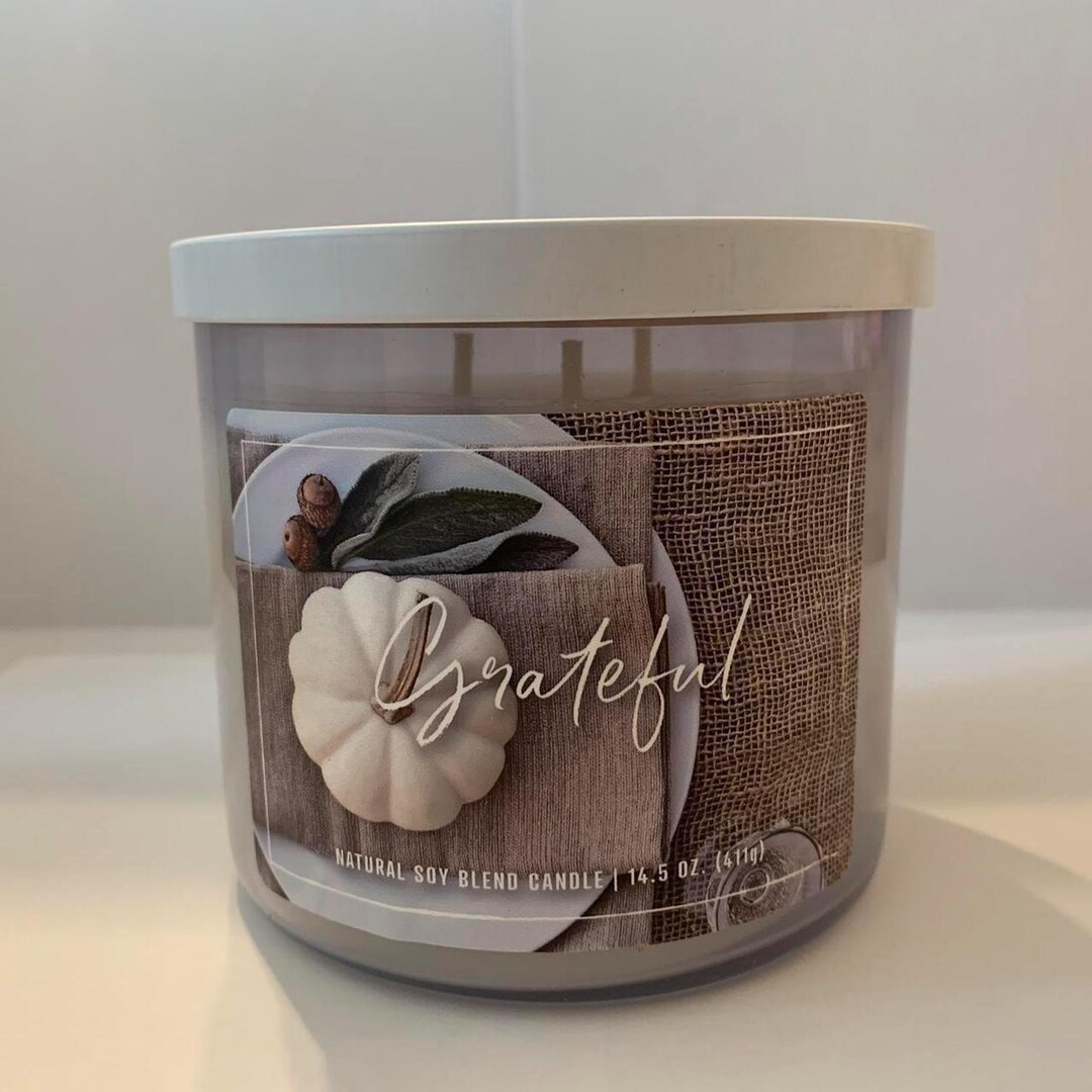Scentsational Grateful 14.5 Oz Candle, Home Decor Luxury Candle NWT - Etsy