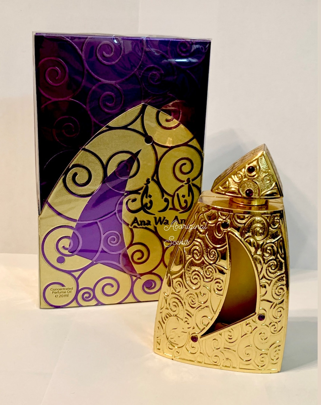 Mens Ana Wa Anta Silver Arabian Perfume Oil, Concentrated Perfume Oil ...