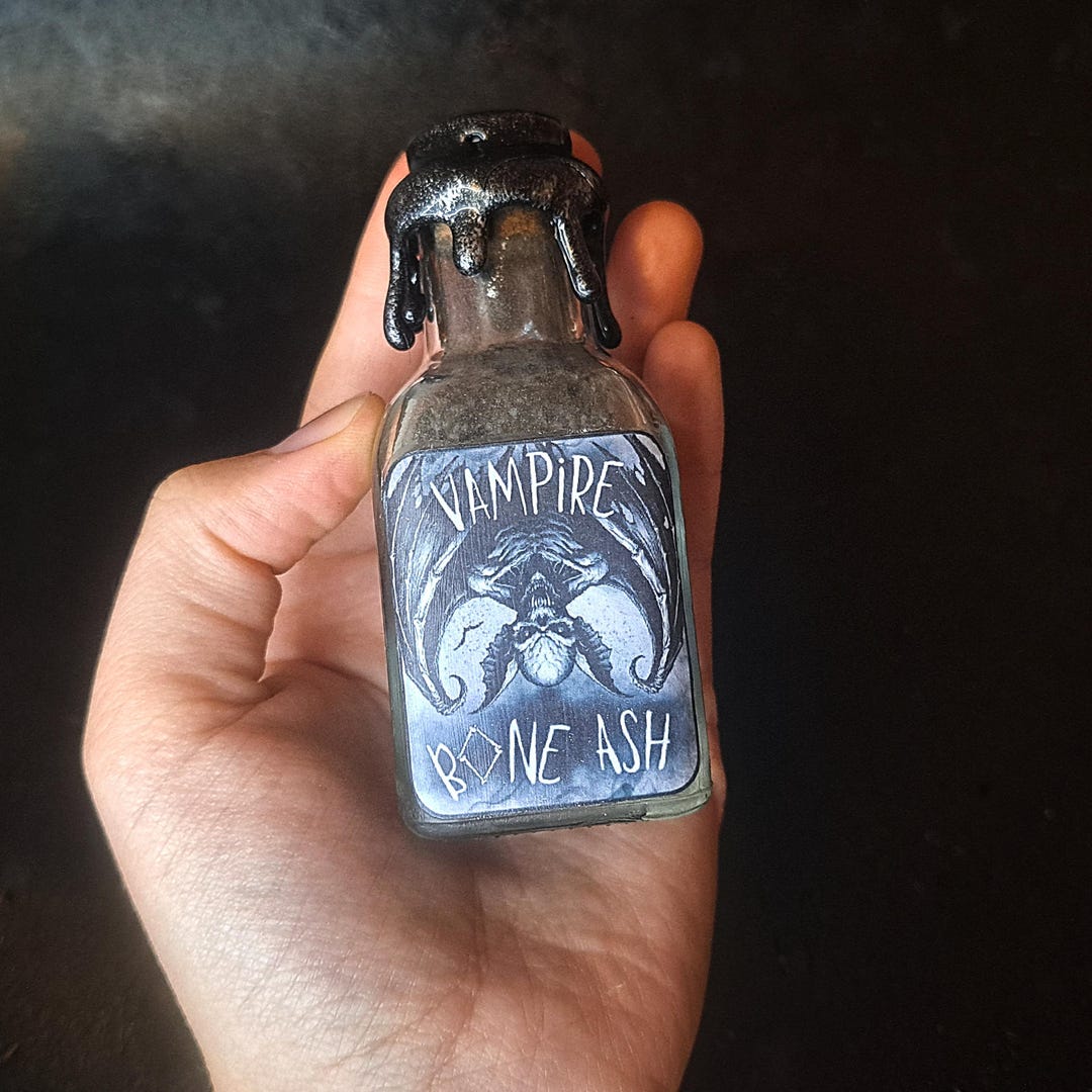 Vampire Bone Ash Handmade Fantasy Apothecary - Etsy