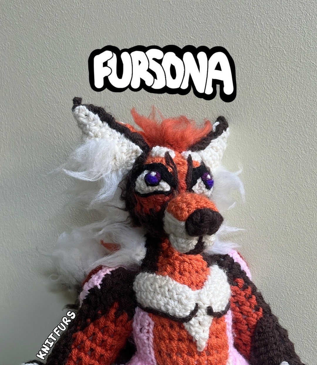Custom Crochet Fursona, Custom Fursona, Custom Furry - Etsy