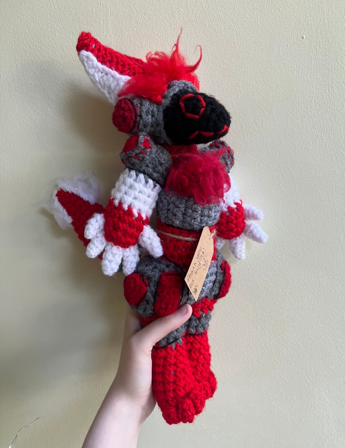 Custom Crochet Protogen, Custom Protogen - Etsy