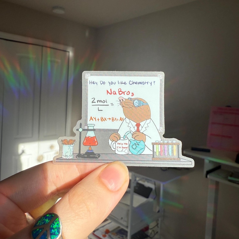 Chemistry Stickers - Etsy