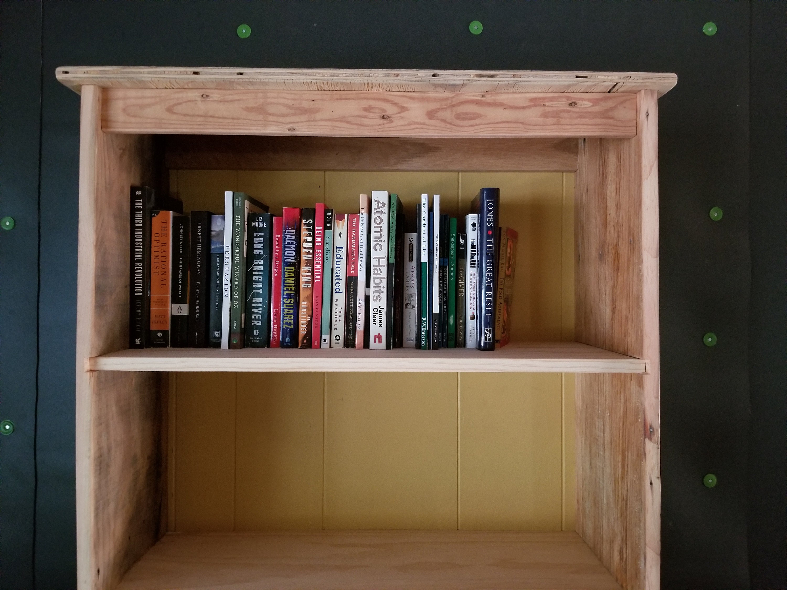 Bookshelf With Dado Joints Rustic Farmhouse Bookcase Sturdy - Etsy