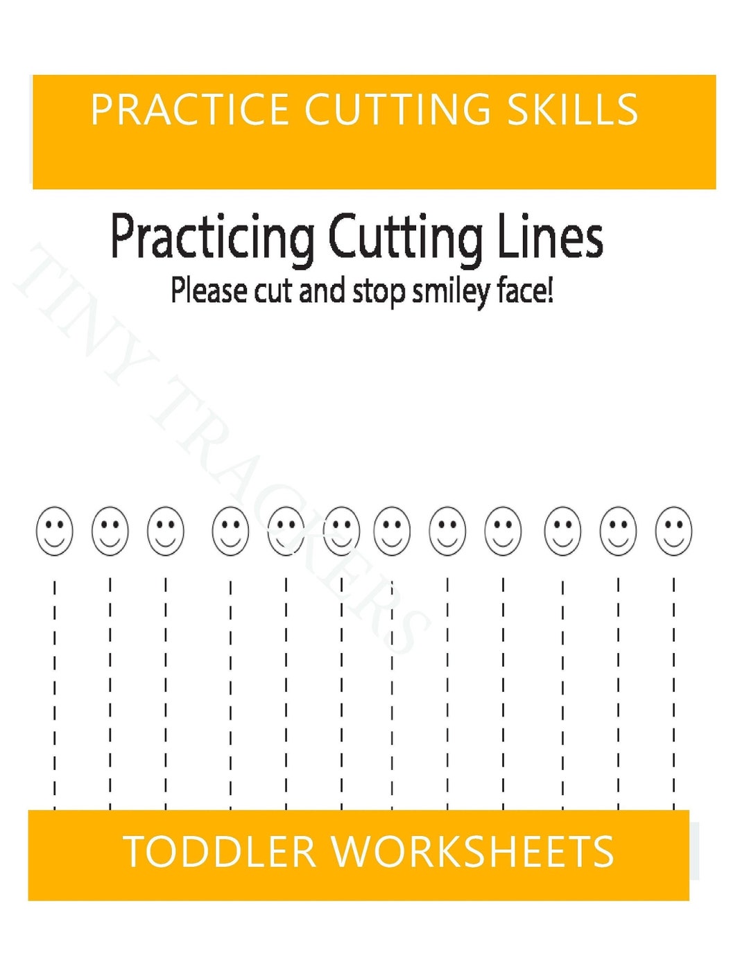 Cutting Practice Worksheets - Etsy