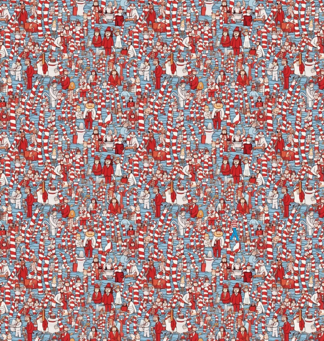 Where's Waldo/where's Wally Cushioned Crew Socks - Etsy