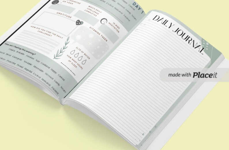 30-day Mental Health Challenge and Guide - Etsy