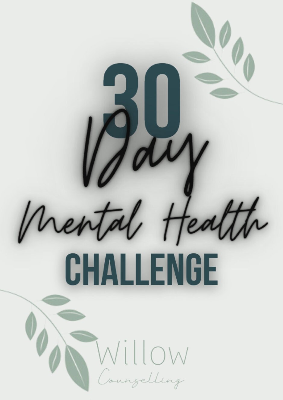 30-day Mental Health Challenge and Guide - Etsy