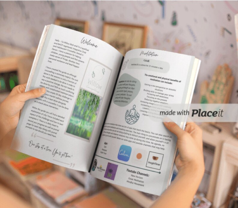 30-day Mental Health Challenge and Guide - Etsy