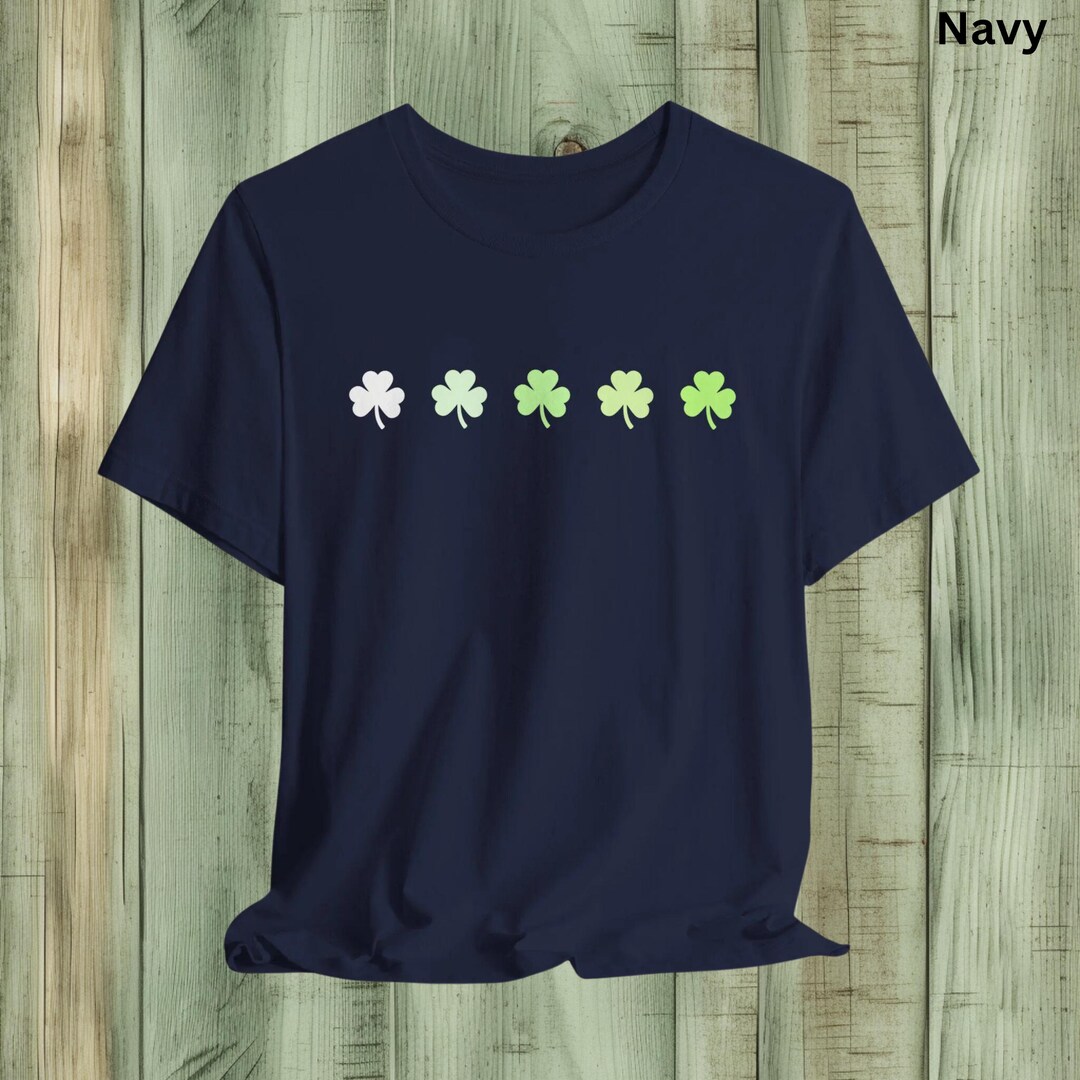 Shamrock Tshirt, Cute St. Patrick's Day Tee Shirt, Clover T-shirt, Lucky Shenanigans, Irish Top ...