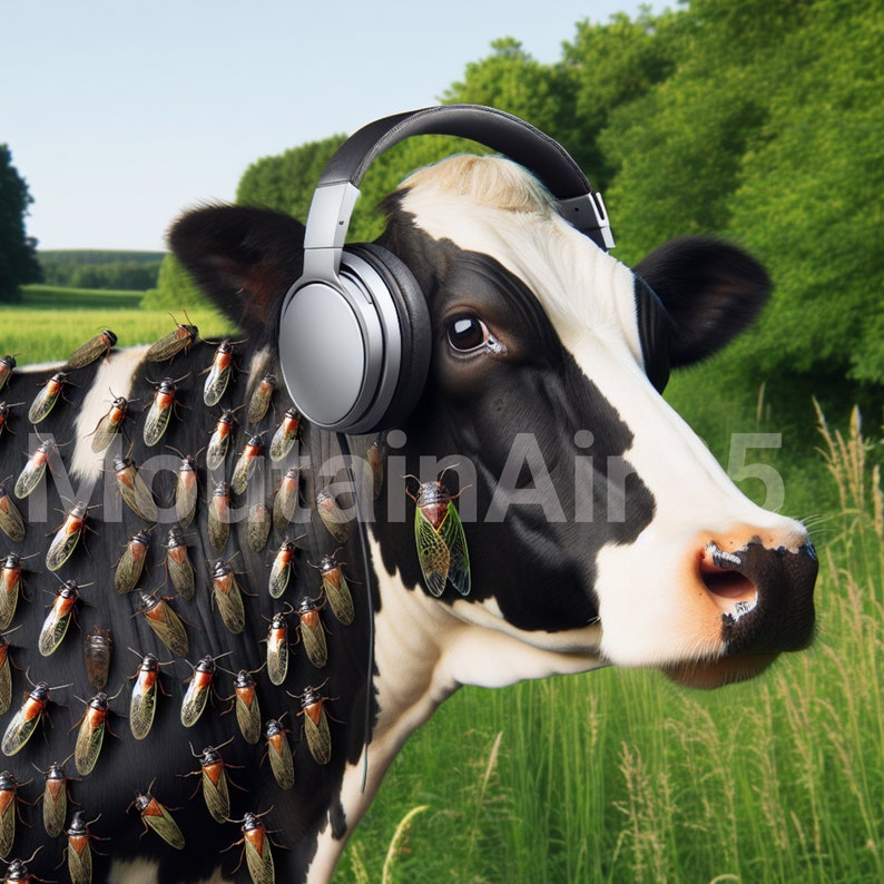 Cicadas PNG, Cicadageddon 2024 Descarga digital, Cicada y Vaca PNG, Bug ...