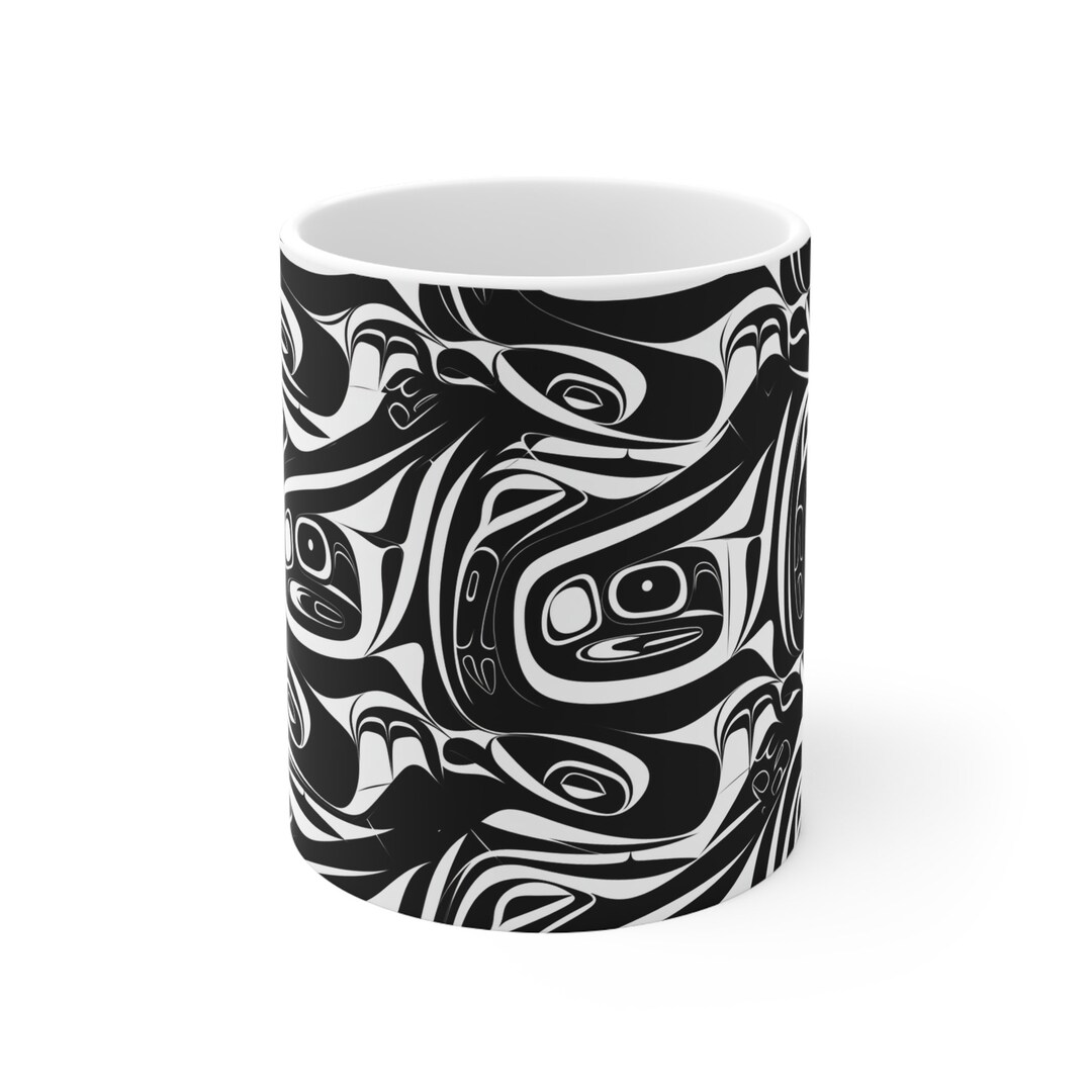 Native American Abstract Coffee Mug, Cultured Native American Coffee ...