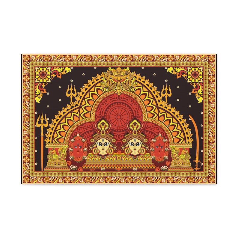 Maa Tara Tarini Pattachitra Painting, Durga, Kali , Maa Tara - Etsy