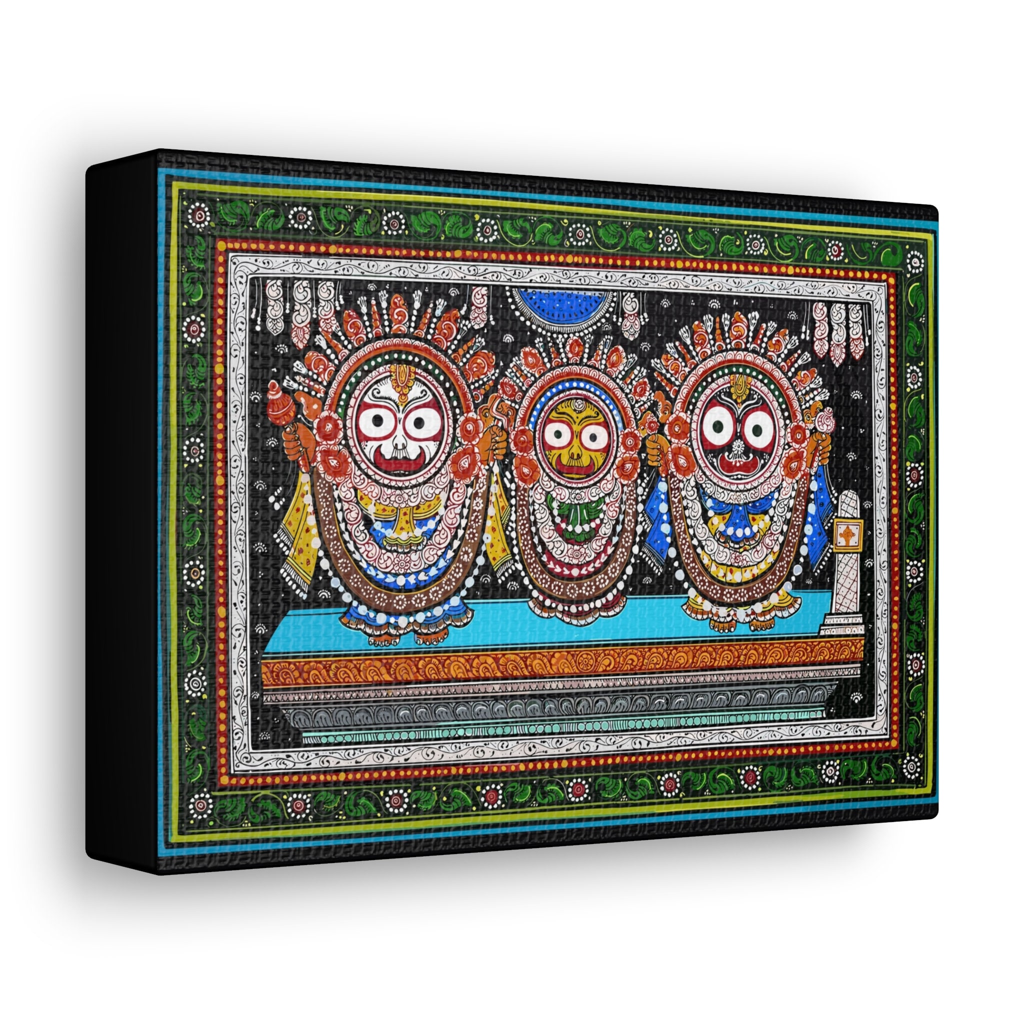 Lord Jagannath Suna Besa Pattachitra Painting | Radha Krishna Madhubani ...