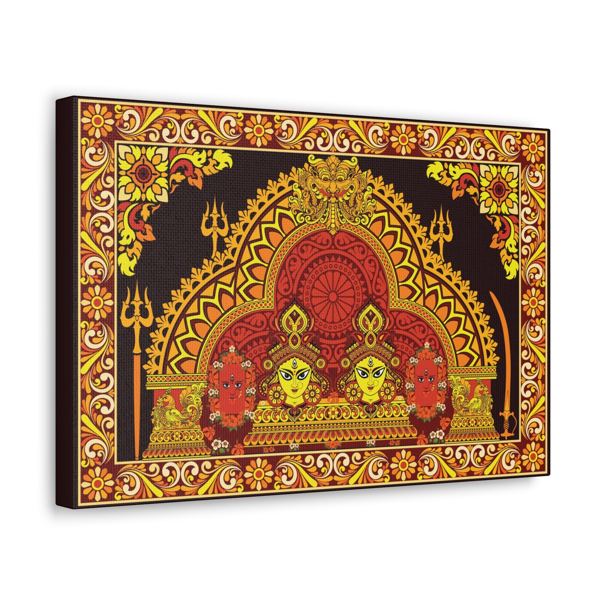 Maa Tara Tarini Pattachitra Painting, Durga, Kali , Maa Tara - Etsy