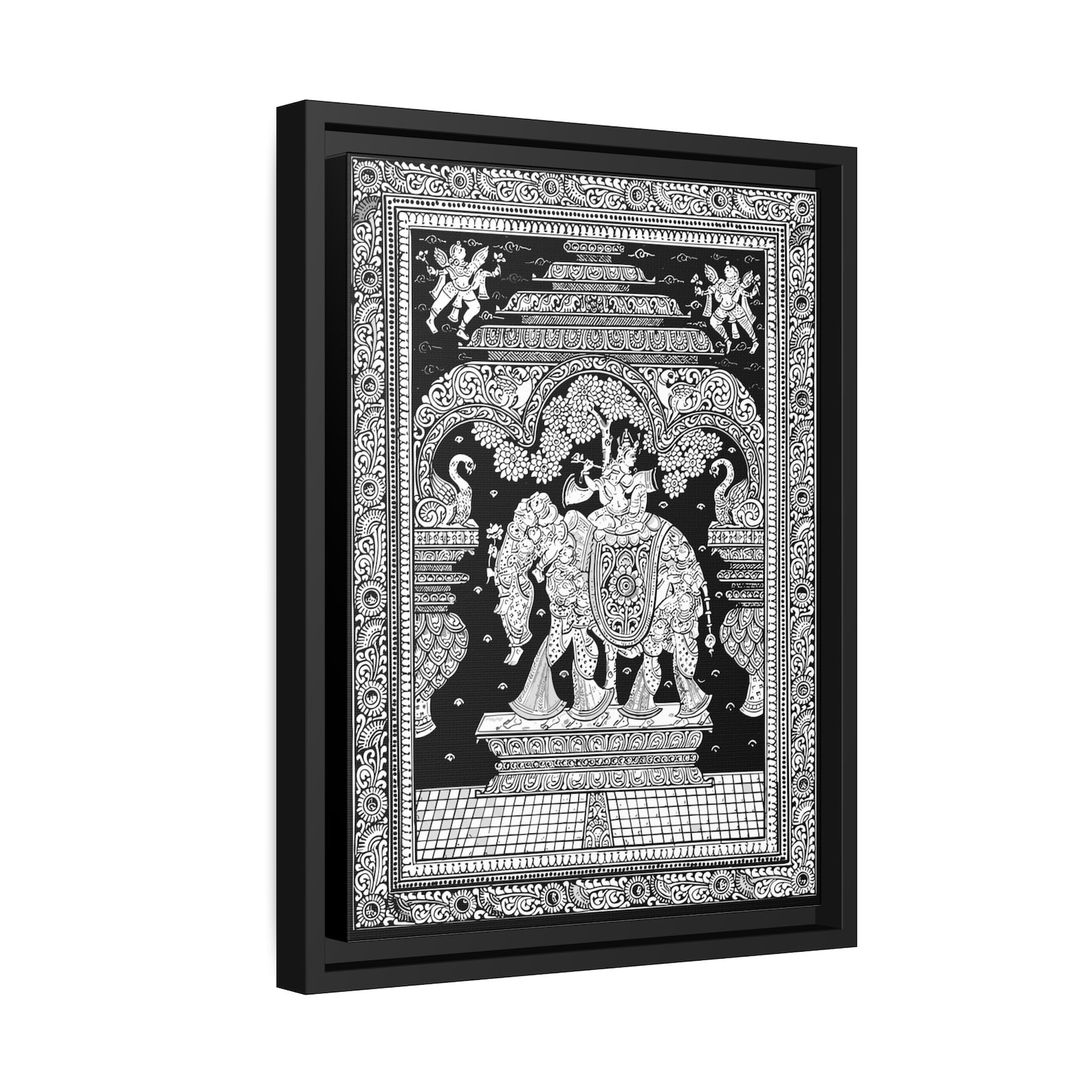 Lord Krishna Painting | Kalamkari, Madhubani, Warli, Pattachitra ...