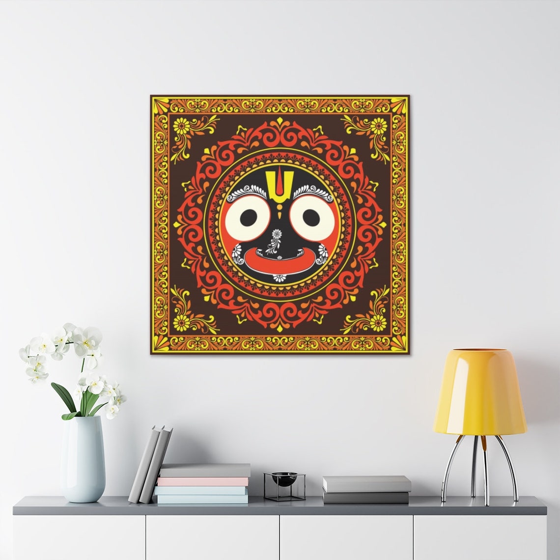 Lord Jagannath Pattachitra Painting| Traditional Indianfolk Art ...