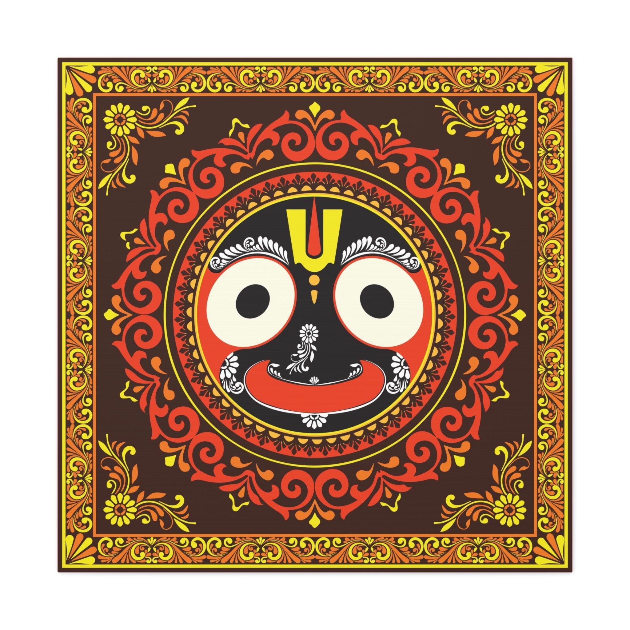 Lord Jagannath Pattachitra Painting| Traditional Indianfolk Art ...