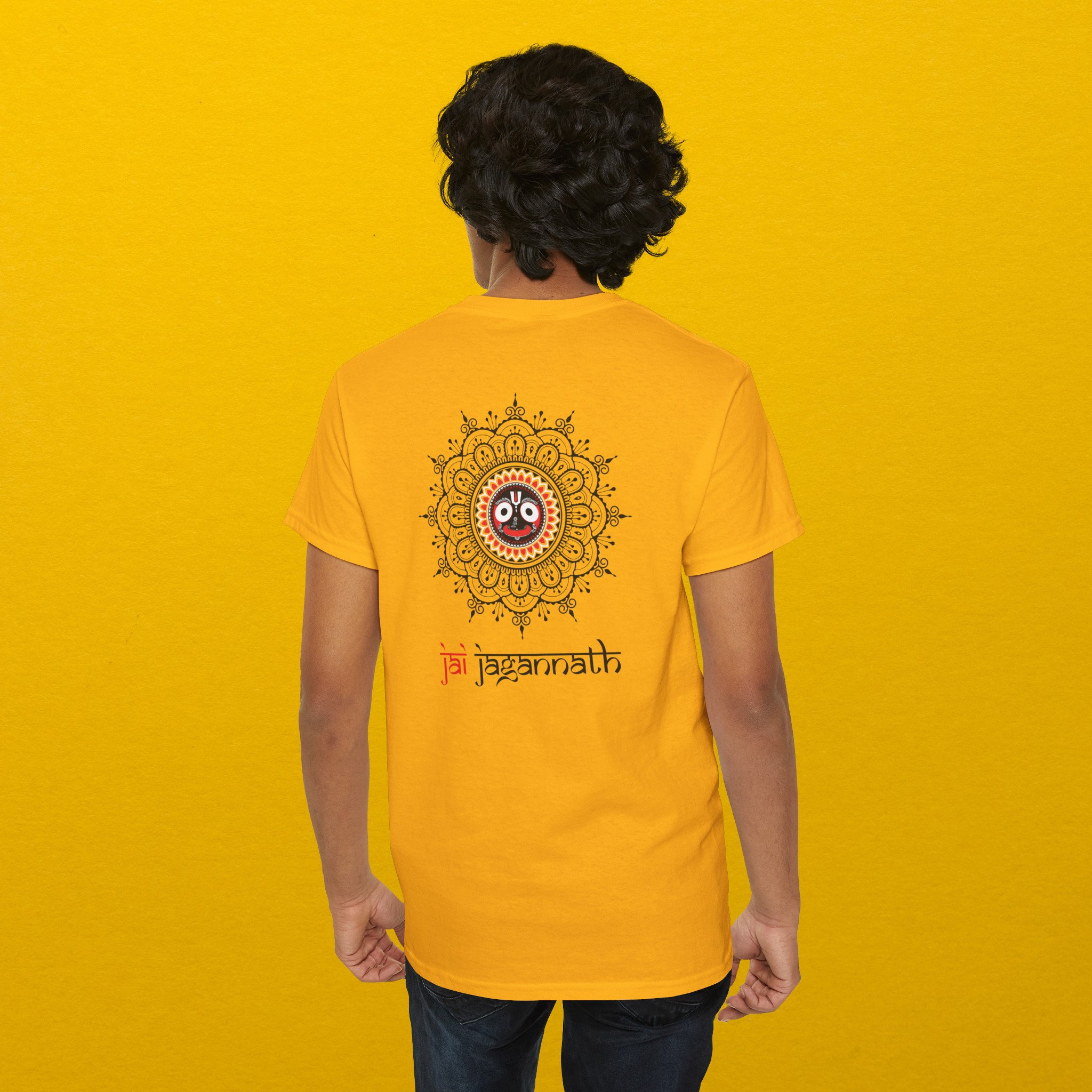 Jaganath T-shirt Hare Krishna Iskcon Cloths, Yoga Meditation Spiritual ...