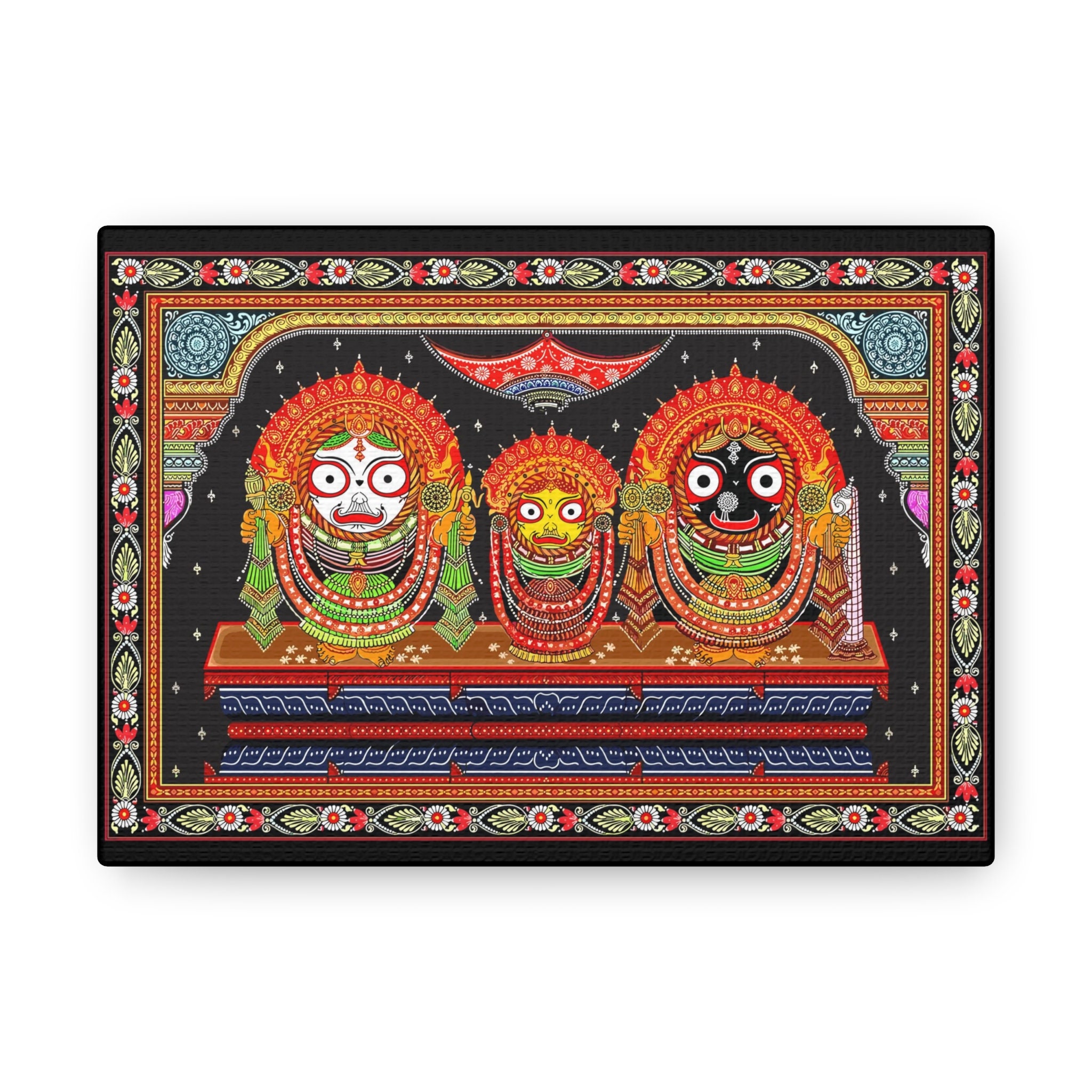 Lord Jagannath Suna Besa Pattachitra Painting Radha Krishna Madhubani ...