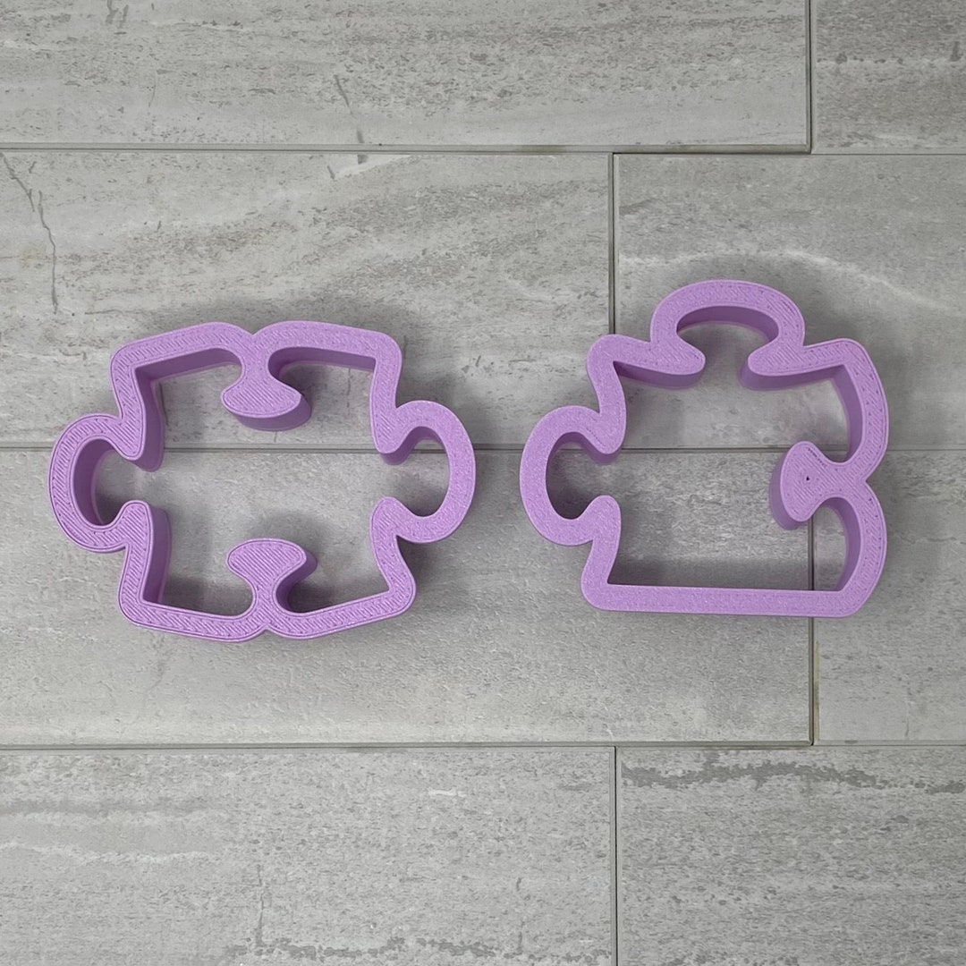 Puzzle Piece Cookie Cutter, Autism Awareness - Etsy